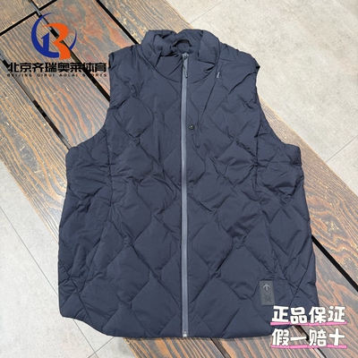 DESCENTE迪桑特DUALIS都市通勤轻质防风鹅绒羽绒马夹男D4431DDV89