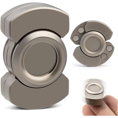 3-in-1 Fidget Toy Adult Spinner, Slider & Clicker Magnetic S