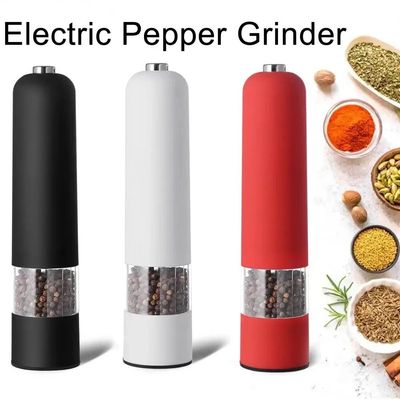 Electric Automatic Mill Pepper And Salt Grinder With LED Lig