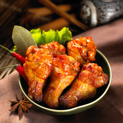 【新品】藤桥牌浙江温州特产卤味藤桥小吃休闲零食烤鸡翅根300g