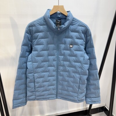 Skechers/斯凯奇 正品男士秋冬软壳舒适夹克式立领羽绒服P423M013