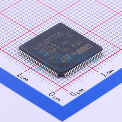 单片机(MCU/MPU/SOC) STM32F100VBT6B LQFP-100(14x14) 原装正品