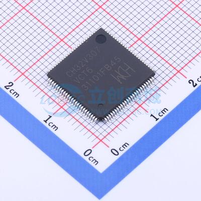 单片机(MCU/MPU/SOC) CH32V307VCT6 LQFP-100(14x14) 电子元器件