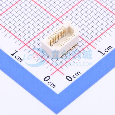 板对板与背板连接器 AXK5S20047YG SMD,P=0.5mm 立贴 电子元器件