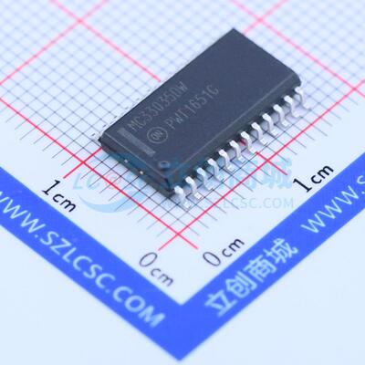 电机驱动芯片 MC33035DWG SOIC-24-300mil 原装 电子元器件配单