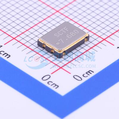 有源晶振 S7D7.680000B20F30T SMD7050-4P 7.68MHz 电子元器件