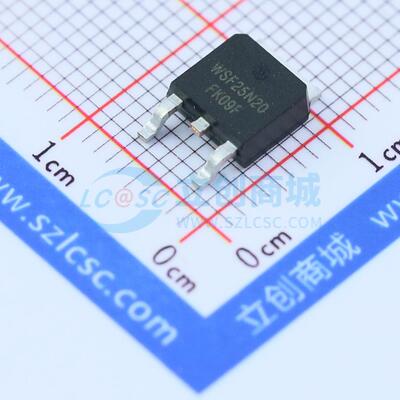 场效应管MOS WSF25N20 TO-252-2(DPAK) 200V 25A WINSOK(微硕)