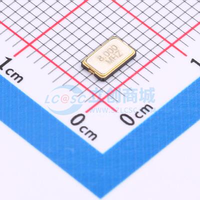 无源晶振 S50328M20PF10PPM2P SMD5032-2P 8MHz 20pF 电子元器件