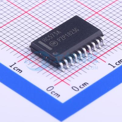 锁存器 MC74HC573ADWR2G SOIC-20-300mil 原装 电子元器件配单