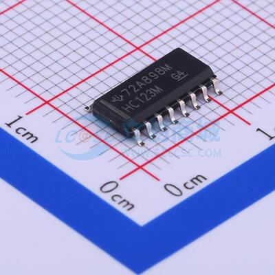 单稳态多谐振荡器 CD74HC123M SOIC-16 原装正品 电子元器件配单