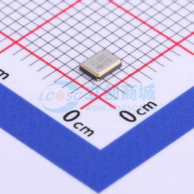 无源晶振 XXCCCLNANF-25.000000MHZ SMD3225-4P 25MHz ±20ppm 10