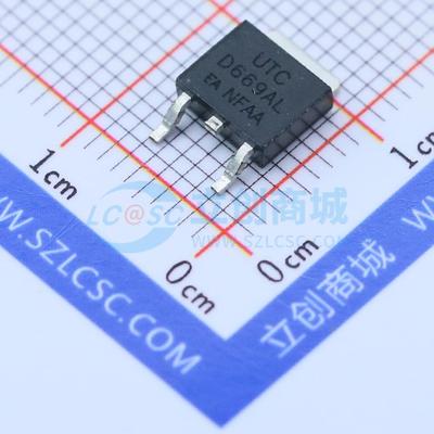 三极管(BJT) 2SD669AL-D-TN3-R TO-252-2(DPAK) 1.5A 160V UTC(友