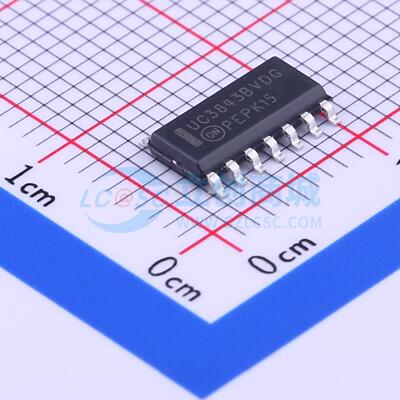 AC-DC控制器和稳压器 UC3843BVDR2G SOIC-14 原装 电子元器件配单