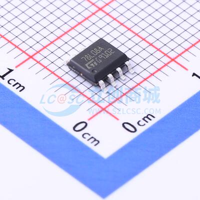 线性稳压器(LDO) L78L08ACD13TR SO-8 原装正品 电子元器件配单