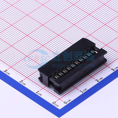 连接器 531420YBS0BW02 P=2.54mm 2x10P IDC连接器