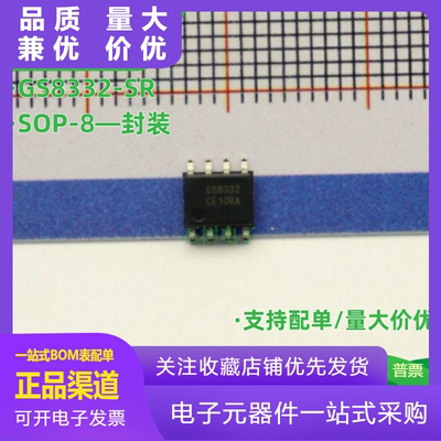 全新原装GS8332SR封装SOP8精密运
