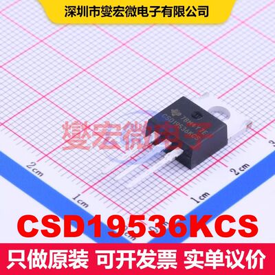 CSD19536KCS TO-220 场效应管 晶体管 分立器件