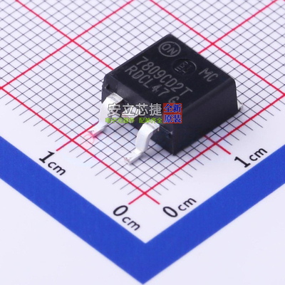 线性稳压器(LDO) MC7809CD2TR4G D2PAK onsemi(安森美) 全新原装