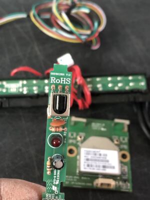 海尔LE40A5000 遥控接收板 0091802866 V1.0按键板无线模块