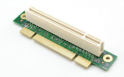 PCI转接卡1U机箱 32位PCI横向转接卡PCI 网卡转向卡pci测试卡