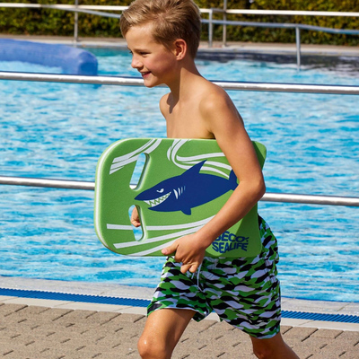 德国Beco Sealife 鲨鱼踢板游泳辅助浮板儿童青少年游泳板