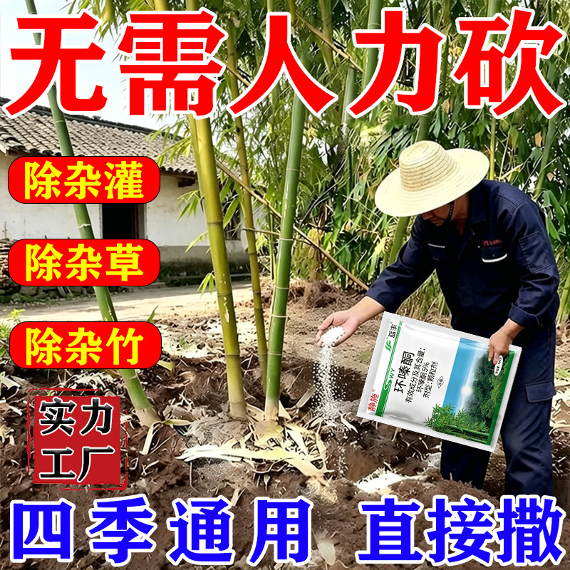 环嗪哃酮烂根除杂罐除杂草剂正品竹子专用药除草烂根剂杂罐颗粒药