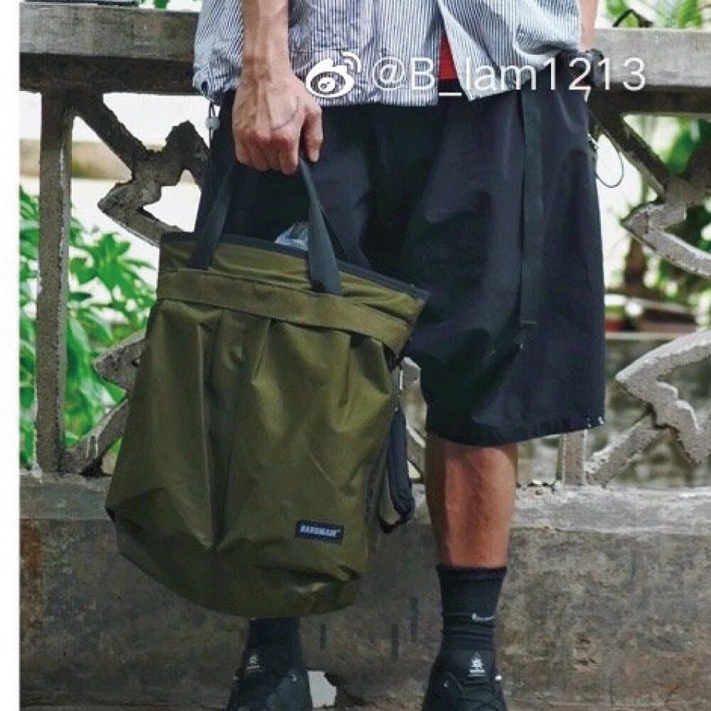 HARDMADE原创潮流简约通勤机能防水大容量手提单肩斜跨环保托特包