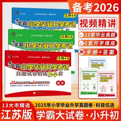 小学学霸小学毕业升学考试真题