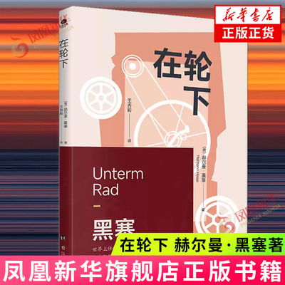 在轮下 【德】赫尔曼·黑塞 台海出版社 外国文学小说 写给每一个不甘被世俗牵绊的年轻人 新华正版书籍