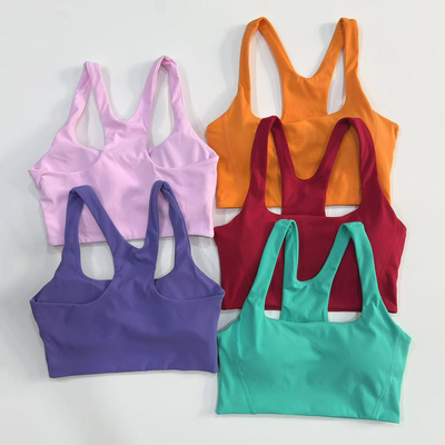 春夏季美背瑜伽文胸裸感运动内衣