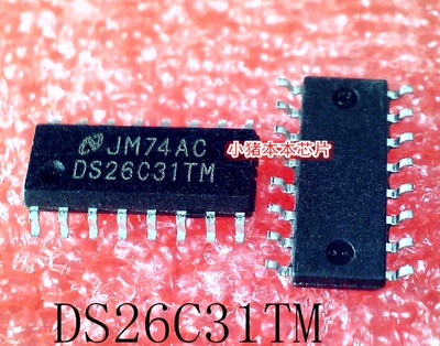 DS26C31TM     DS26C31TMX     SOP-16        新的