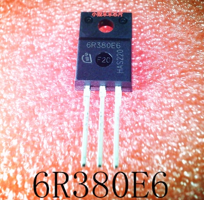 6R380E6      IPA60R380E6      TO-220F       新的