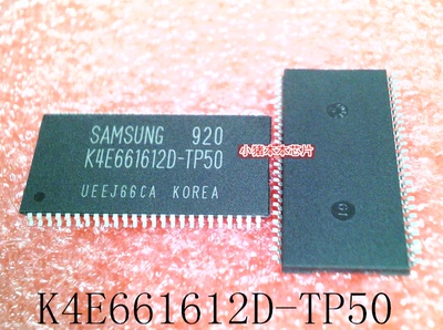 K4E661612D-TP50      K4E661612D       TSOP封装       新的