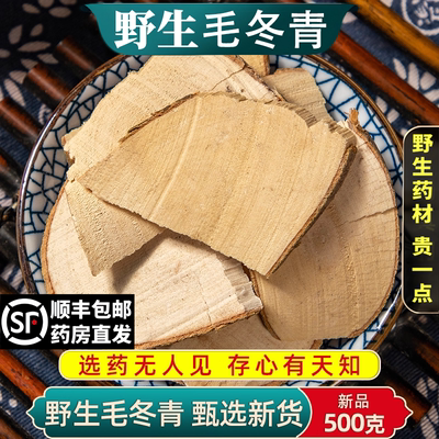 南京同仁堂野生特级毛冬青中药材