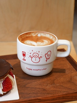 Endless stars冬日甜心雪人马克杯咖啡杯高颜值陶瓷杯圣诞节礼物