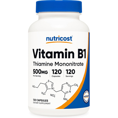 美国Nutricost维生素B1胶囊