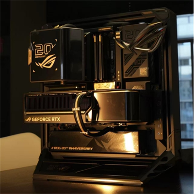 华硕ROG Edition 20周年纪念版全家桶 9950X3D2 5090组装电脑主机