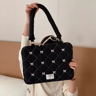 甜美百搭笔记本单肩电脑包