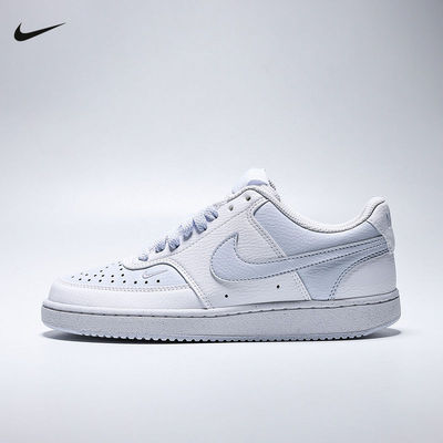 Nike耐克女鞋秋新款COURT运动鞋黑白低帮复古休闲板鞋FV9952-105
