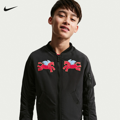 NIKE耐克马年限定2026春新年款运动夹克男女大童外套IQ3929-010
