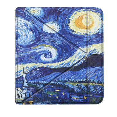 适用KOBO Libra H20保护套智能唤醒电子书7英寸多功能折叠保护壳皮套Kobo Libra Colour 7英寸保护壳