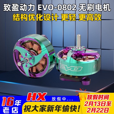 致盈动力EVO-0802电机2025新款1S