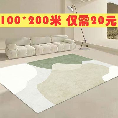 Plush carpet bedroom rug bedside blanket floor mat地板垫地毯