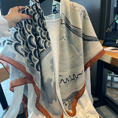 春夏新款围巾女旅游防晒披肩