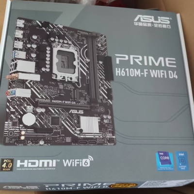 华硕H610M-F R2.0  -K ARGB -F D4WIFI 支持12.13代14CPU主板B760