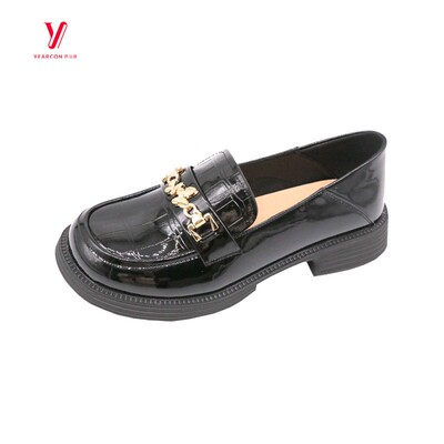 意尔康乐福鞋漆皮小皮鞋