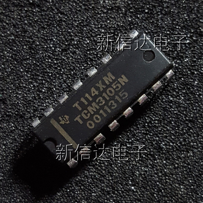 TCM3105N    原码进口芯片 自家现货测试好 【直插DIP16】