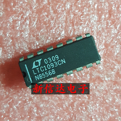 LTC1093CN    原码进口芯片 现货测试好 【直插DIP16】