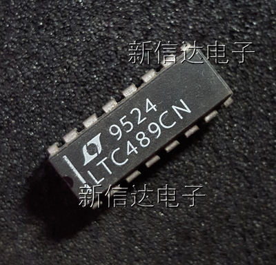 LTC489CN   原码进口芯片 自家现货测试好  【直插DIP16】