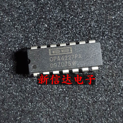 OPA4227PA  原码进口IC  自家现货测试好【直插DIP14】
